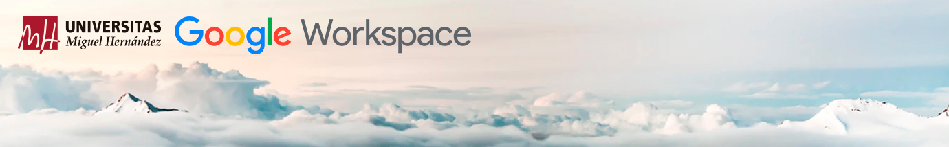 Más información del Correo institucional UMH – Google Workspace UMH